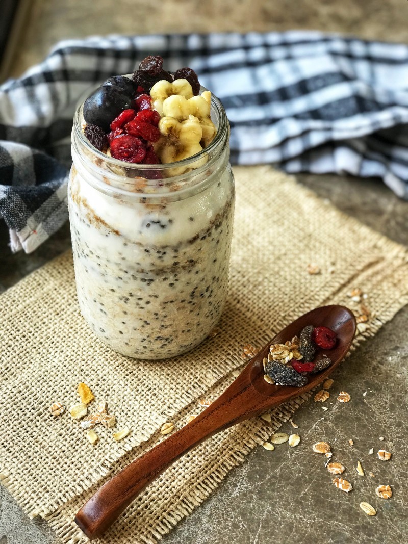 Banana cinnamon overnight oats - Nutrilite Indonesia